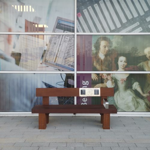 Essex Record Office listening bench | Listening Benches | Essex Sounds